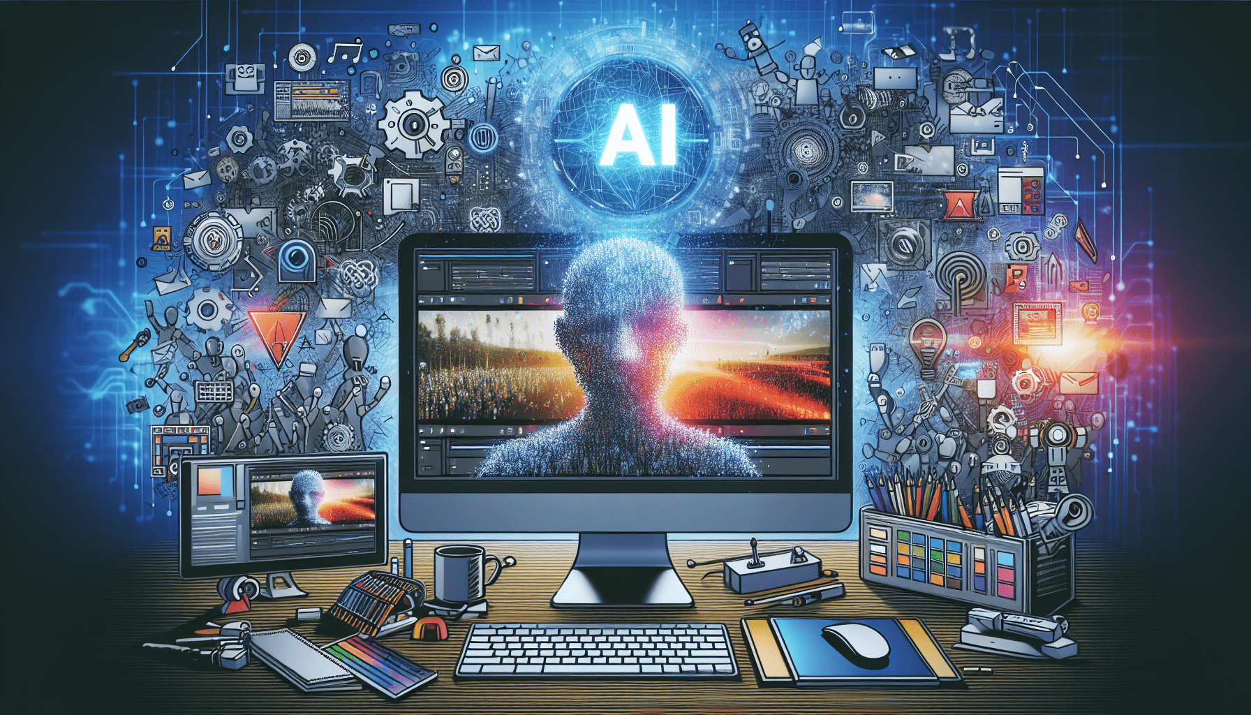 Revolutionizing Video Editing With AI - RobotsAndAI.net